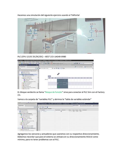 Plc Primer Programa Pdf Ciencias De La Computación Ingeniería Informática