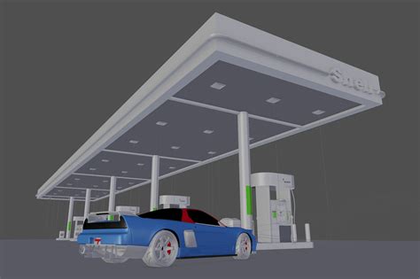 Honda Nsx After Midnight Run Finished Projects Blender Artists