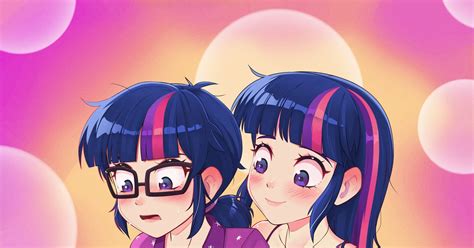 Twilight Twilight And Scitwi Pajamas Rosalhymnのイラスト Pixiv
