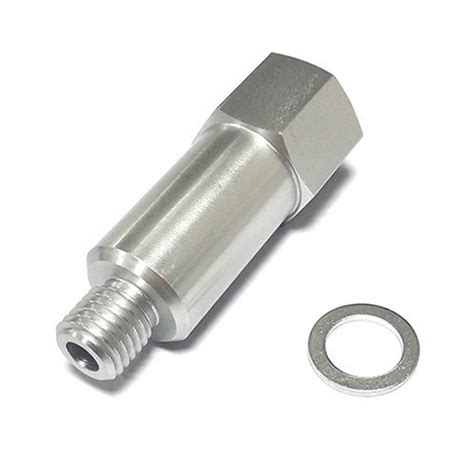 coolant temperature sensor adapter for swap gauge m12 1 5 to female 3