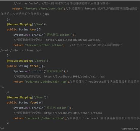 Springmvc的四种跳转方式springmvc页面跳转 Csdn博客