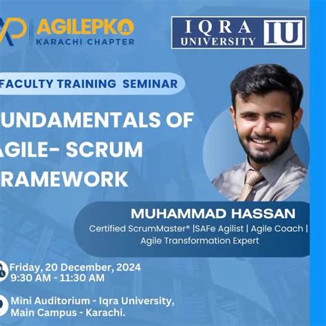 Agile Pakistan Karachi Chapter On Linkedin Agilepakistan