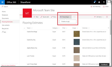 sharepoint welcomes powerapps and microsoft flow