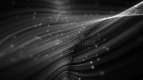 Abstract Flowing Digital Data Lines Network And Communication Loop Stock Video Video Of Nodes