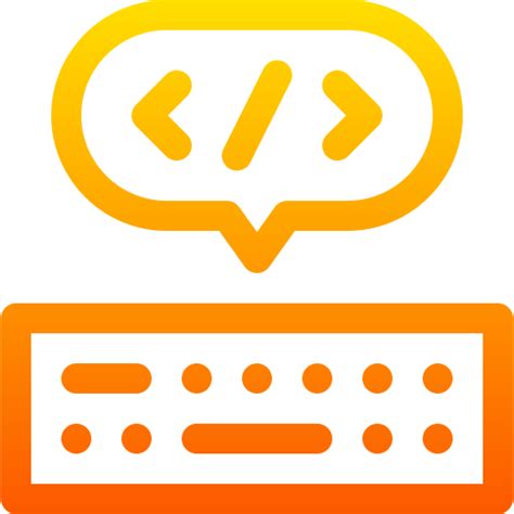 Icono De Programación Basic Gradient Lineal Color