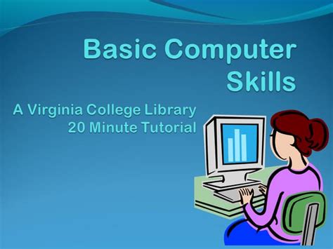 Basic Computerskills Ppt