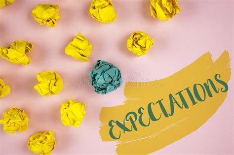 Handwriting Text Writing Expectations Concept Meaning Huge Sales In