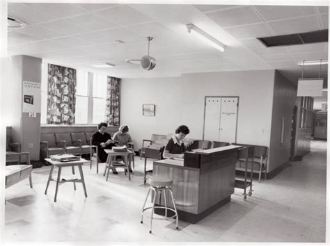 Interior Outpatients Surgical Clinic Waiting Room Ca 1960s Ar 13213