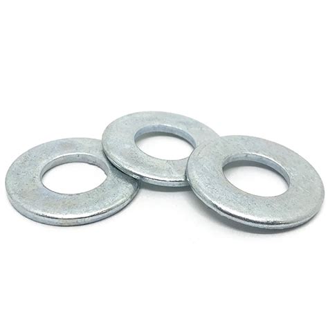 14 Sae Low Carbon Flat Washers Zinc