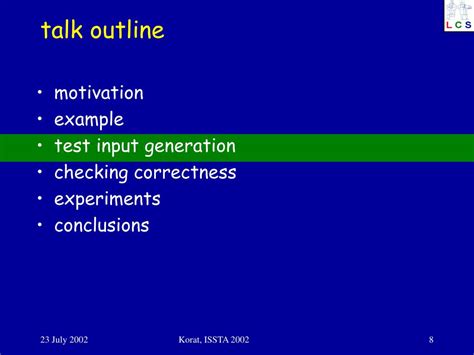 Ppt Korat Automated Testing Based On Java Predicates Powerpoint