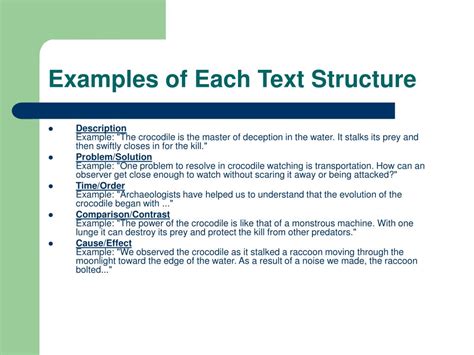 PPT Text Structures PowerPoint Presentation Free Download ID 1461154