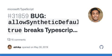 Bug `allowsyntheticdefaultimports True` Breaks Typescript Auto Import