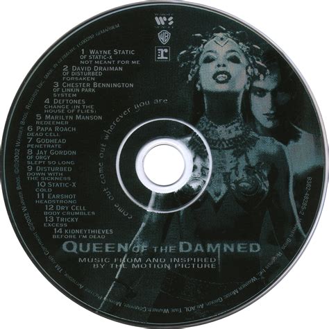 2002 Queen Of The Damned Music From And Inspired By The Motion Picture