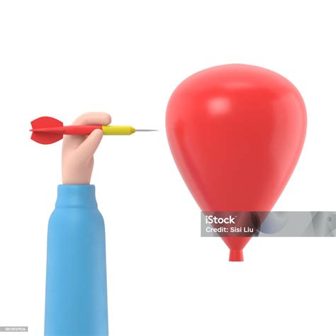 Problem Solvingbusiness Concept Acute Dart Darts In Businessman Hands