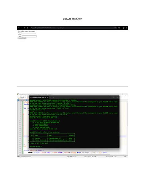 Php Mysql Crud Pdf