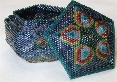 Peacock Box Pattern Etsy