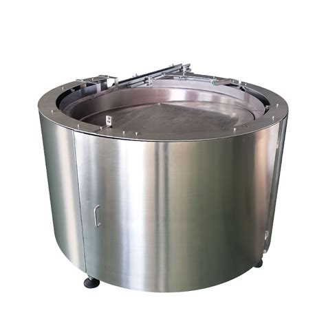 Centrifugal Turntable Sorting Machine For Packing Snack Dry Meat Slices Sweet Potato Mango