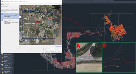 Geolocation Large Drawings In Autocad Lt Astro Geo Gis