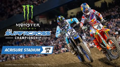 2025 Monster Energy Ama Supercross Championship Acrisure Stadium In