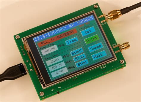using a max2870 frequency synthesizer signal generator element14