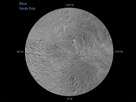 Cassini Marks Holidays With Dramatic Views Of Rhea Nasa Jet