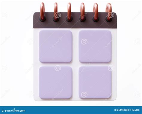 Checklist Empty Checkboxes Isolated On White 3d Stock Illustration