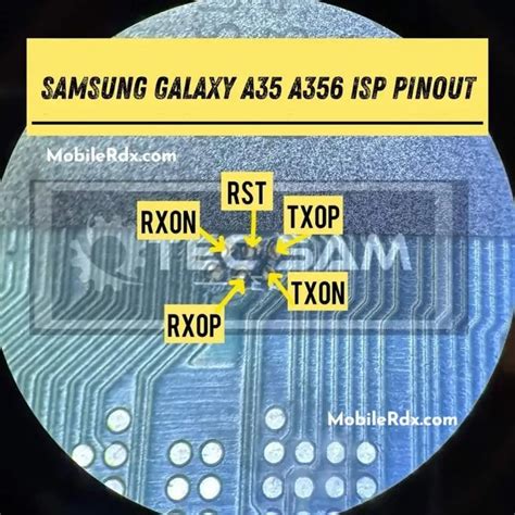 Pinout Del Isp Ufs Del Samsung Galaxy A A Samsung Galaxy Galaxy Isp