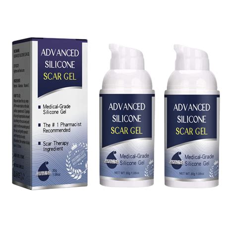 Advanced Silicone Scar Gel Cream 2 Pack For Skin Renewal Buy Now