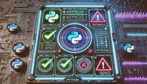 asyncio best practices and common pitfalls