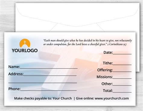 Envelope Design For Church