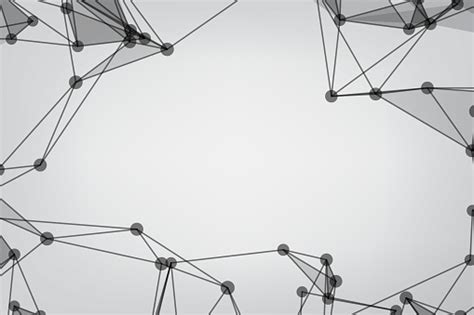 추상 낮은 폴리 라인 메쉬 흰색 점과 선을 연결하는 배경 기술 0명에 대한 스톡 벡터 아트 및 기타 이미지 0명 과학 낮음 Istock