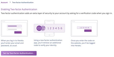 setting up trusona for heroku using 2 step verification with totp