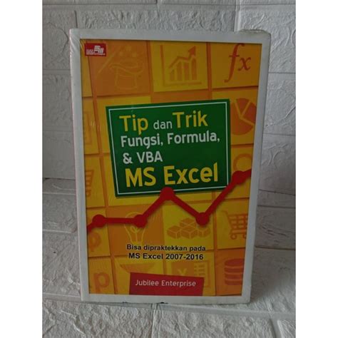 jual buku teknologi komputer excel tip dan trik fungsi formula