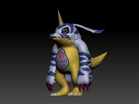 Stl File Gabumon Evolution Pack・3d Printable Model To Download・cults
