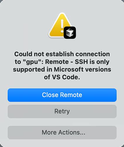 Remote SSH Is Only Supported In Microsoft Versions Of VS Code Bug Reports Cursor