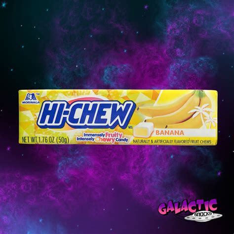 Hi Chew Banana Limited Edition Galactic Snacks