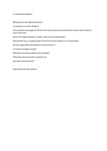 Btec Ict Level 3 Unit 28 Teaching Resources