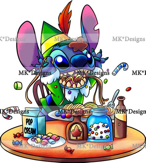 Stitch Elf Dtf Transfer Mk Designs Fabric
