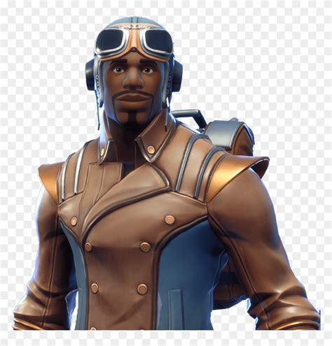 Maximilian Outfit Icon Fortnite New Pilot Skin Hd Png Download