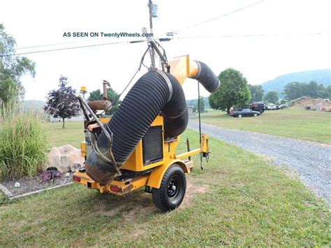 Odb Lct600 Trailer Mounted Leaf Vac Leaf Blower Ford Industrial 139 Hours