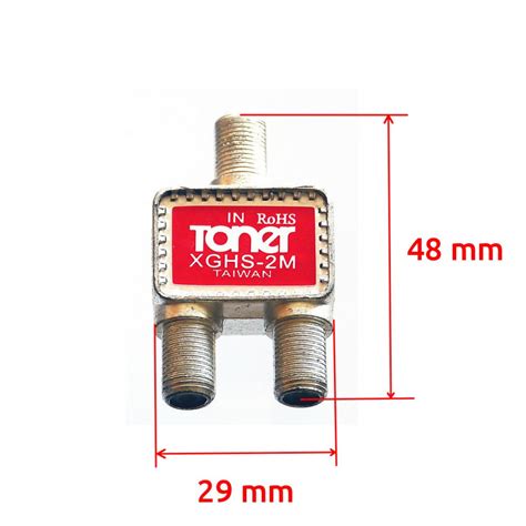 Mini Rozbočovač Toner Hs 2m Tv Antény