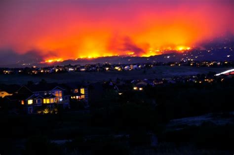 Waldo Canyon Fire Colorado Springs Co June 28 2012