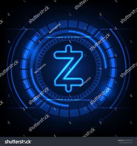 Zcash Zec Symbol Crypto Currency Themed Stock Vector Royalty Free 1935228155 Shutterstock