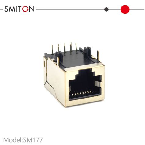Rj45 Female Network Connector Shield 8p8c 8pins Jack Buy Shield 8p8c 8pins Jack Rj45 Female