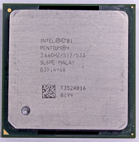 Intel Pentium 4 2 66 Rk80532pe067512