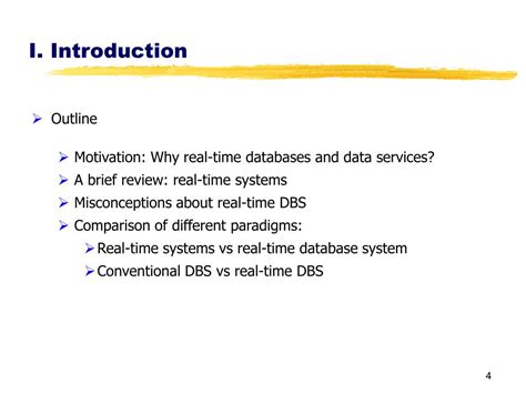 ppt real time database systems and data services issues and