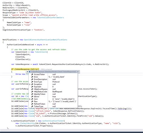 Mvc Identityserver3 Owin Katana Middleware Is Throwing