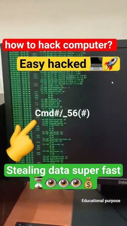 how to hack computer📱👮 laptop💻 easily⏳ shortvideo trick shorts