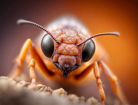 Premium Ai Image Closeup Macro Photography Of A Tiny Ant Created With Generative Ai