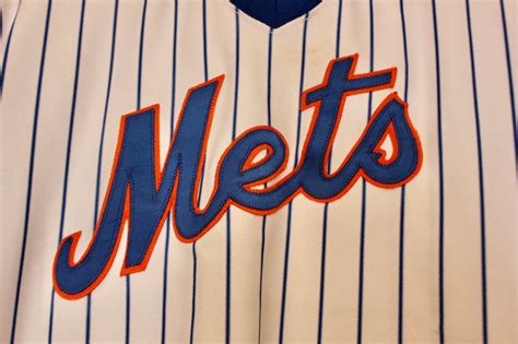 Vintage New York Mets Sandknit Pinstripe Jersey Lxl Philthy Vintage